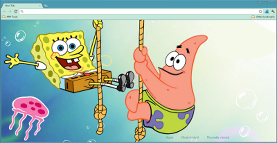 Google chrome themes spongebob squarepants - vsecenter